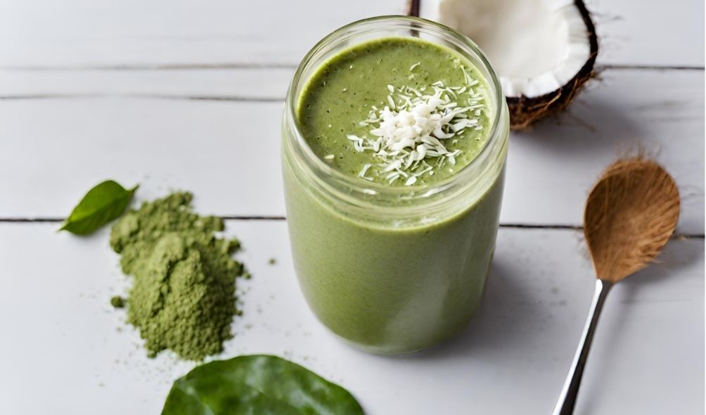 Matcha Coconut Smoothie - Matchy Matcha